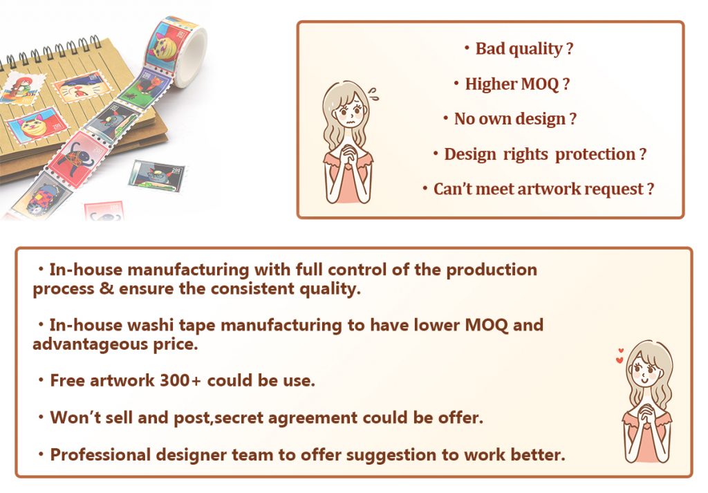 Custom printable masking tape