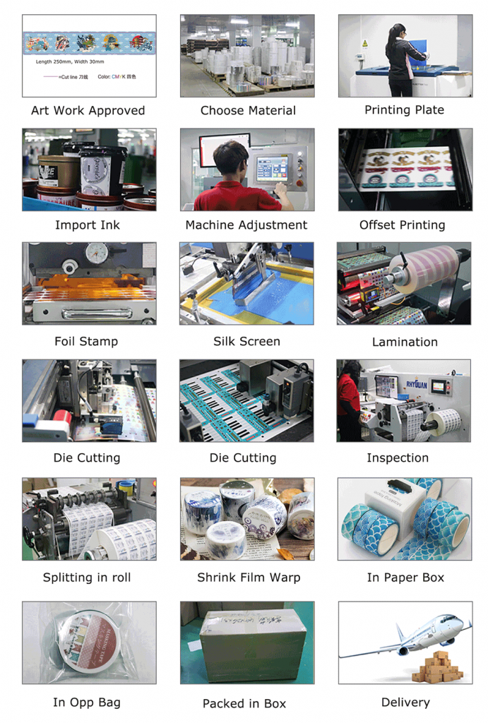 Sticker Masking Tapes Supplies