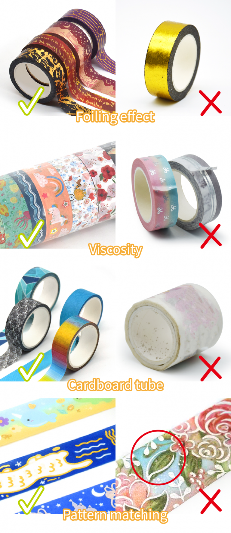 Custom printable masking tape