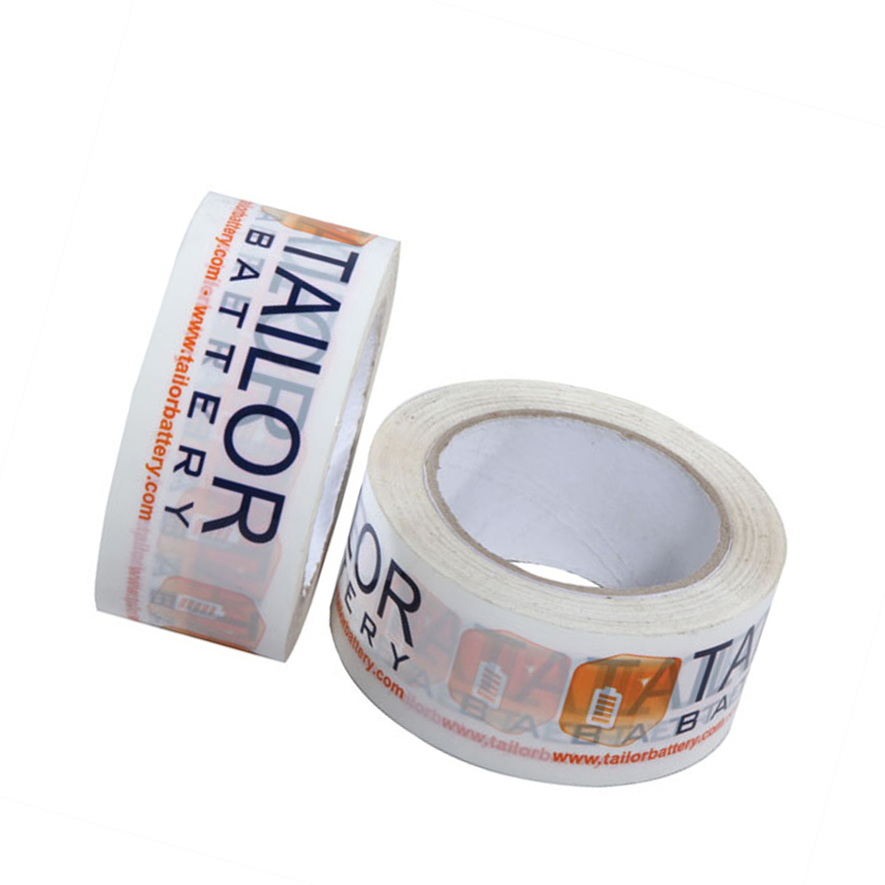 3 inch box tape with custom logo | custom printed tape