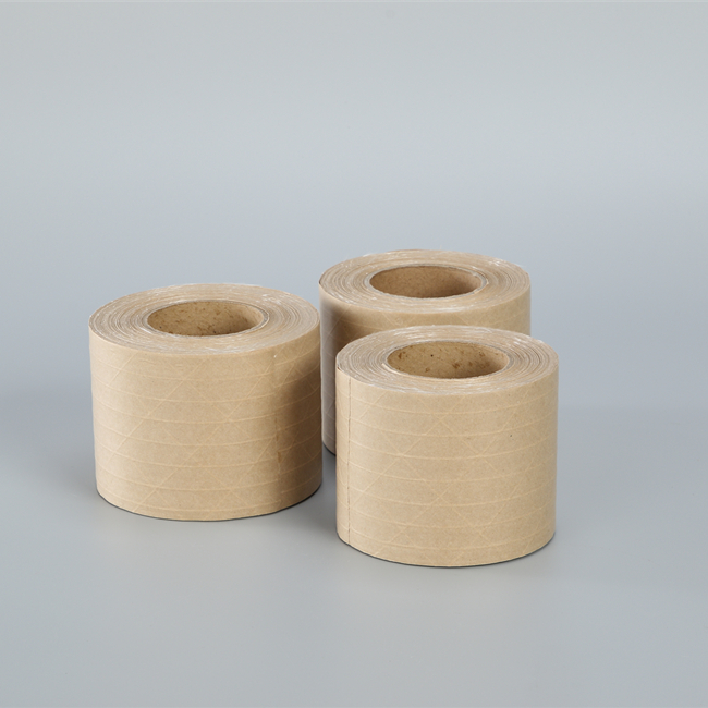 Reinforced Gummed Packaging Kraft Paper Tape