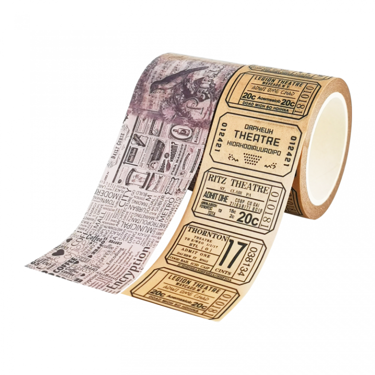 Custom printable masking tape