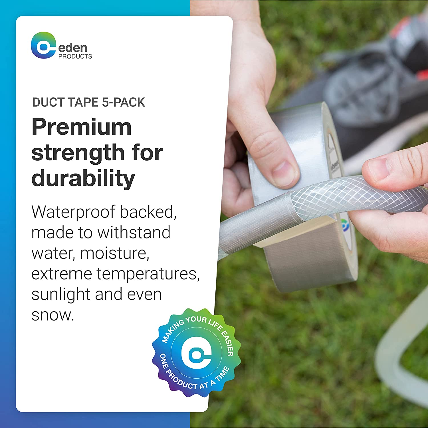 Heavy Duty Waterproof Bulk 5 Pack Tape